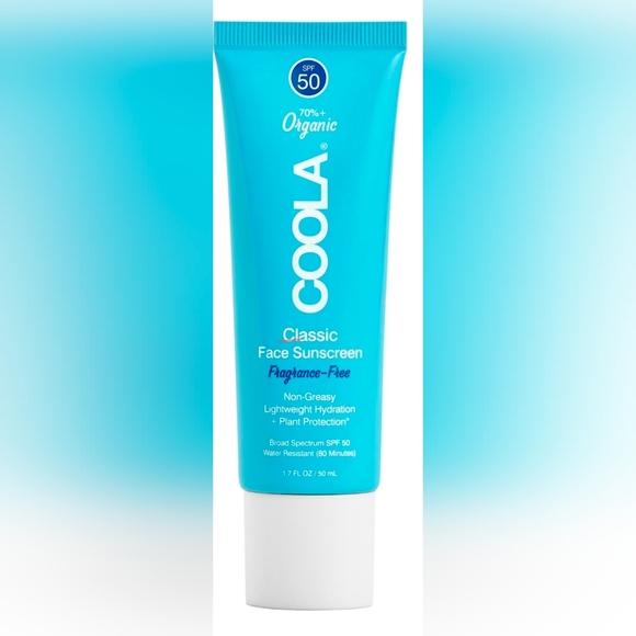 COOLA | Skincare | Coola Classic Face Sunscreen Vibrant Blue | Poshmark